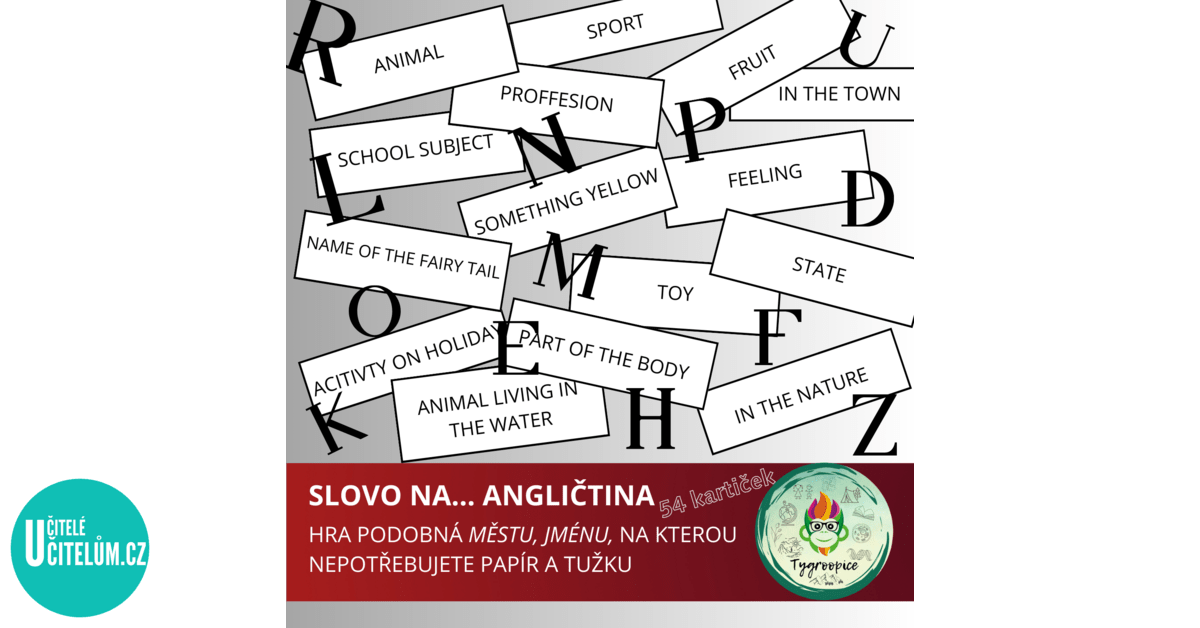 Slovo na... Angličtina - Anglický jazyk | UčiteléUčitelům.cz