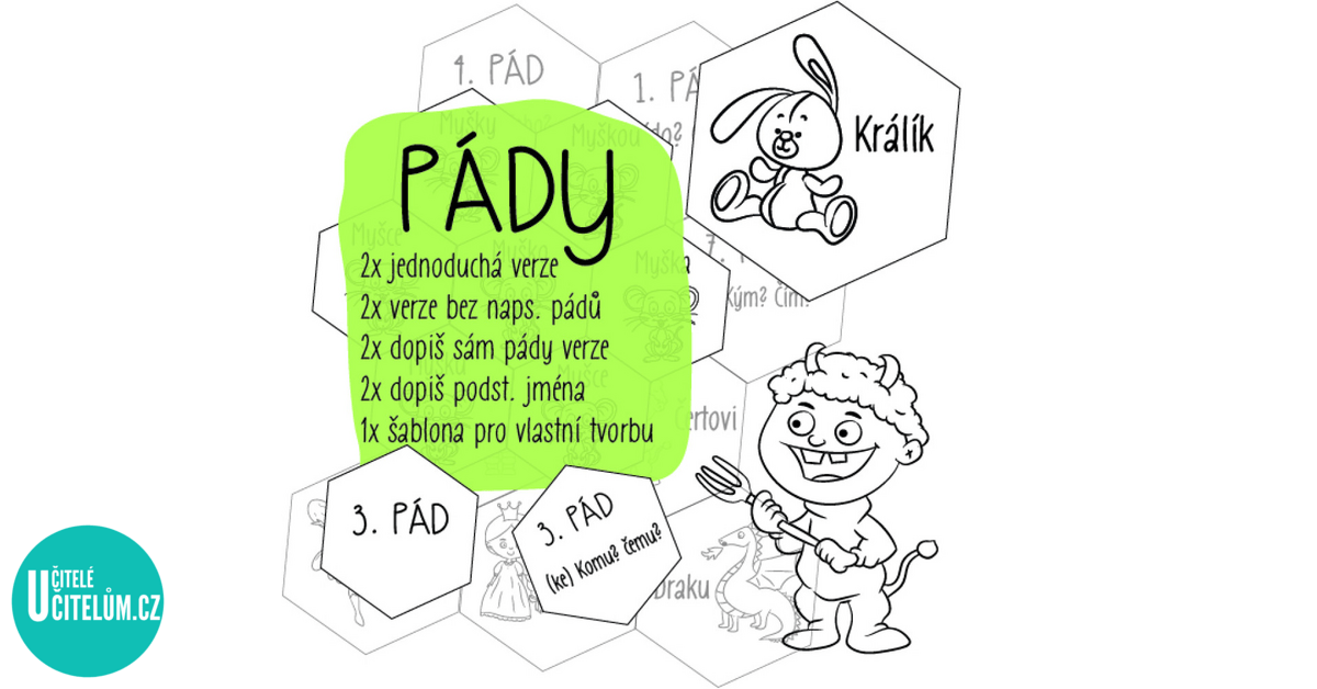Poskládej si pády - Český jazyk - gramatika | UčiteléUčitelům.cz