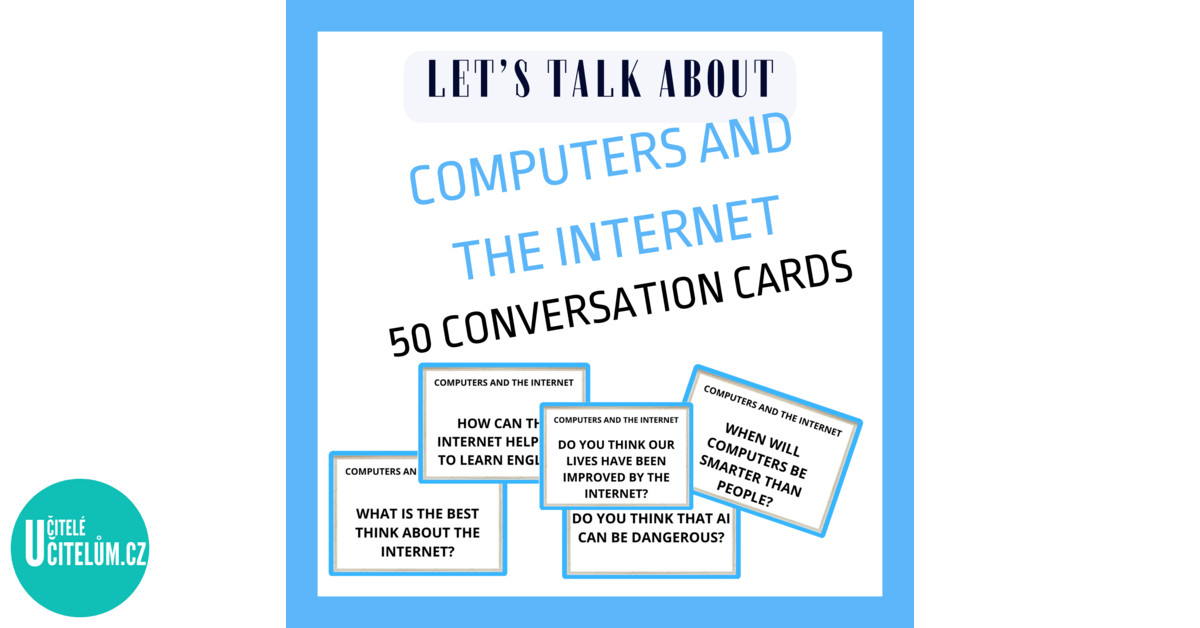 COMPUTERS AND INTERNET CONVERSATION CARDS - Anglický jazyk ...