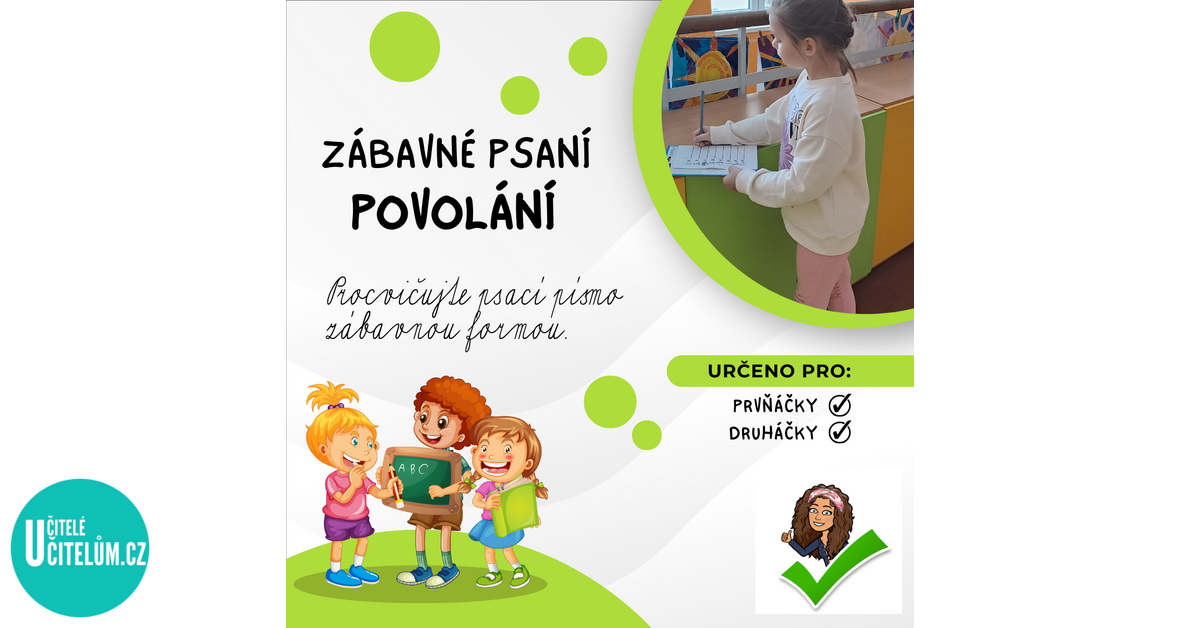 Zábavné psaní - povolání - Český jazyk - psaní | UčiteléUčitelům.cz