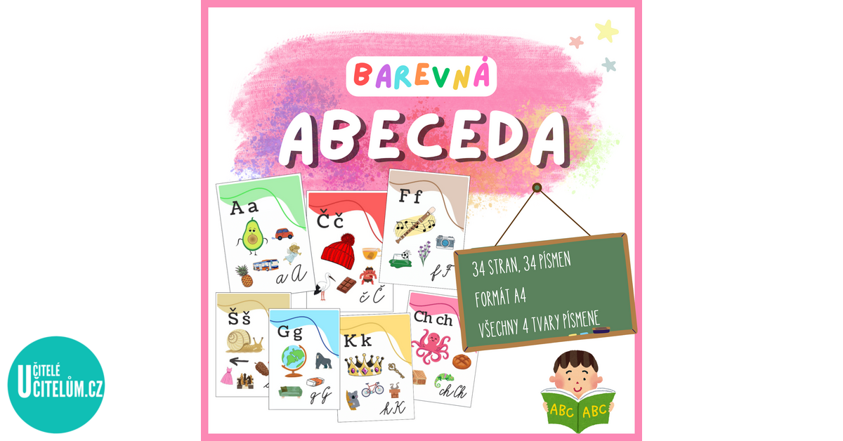 barevná ABECEDA - Český jazyk | UčiteléUčitelům.cz