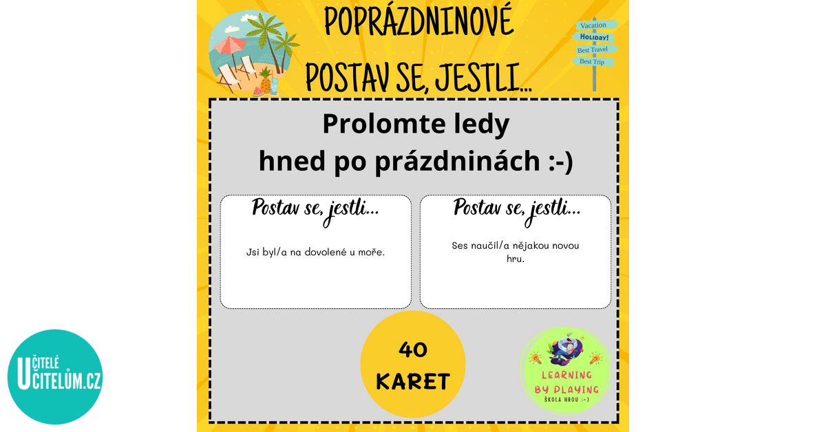 POPRÁZDNINOVÉ "POSTAV SE, JESTLI..." - Nezařazené k předmětu ...