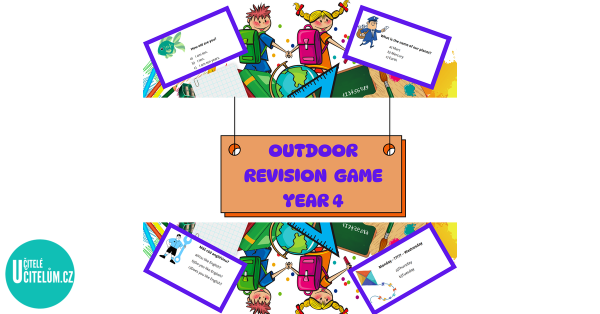 Revision game year 4 - Anglický jazyk | UčiteléUčitelům.cz