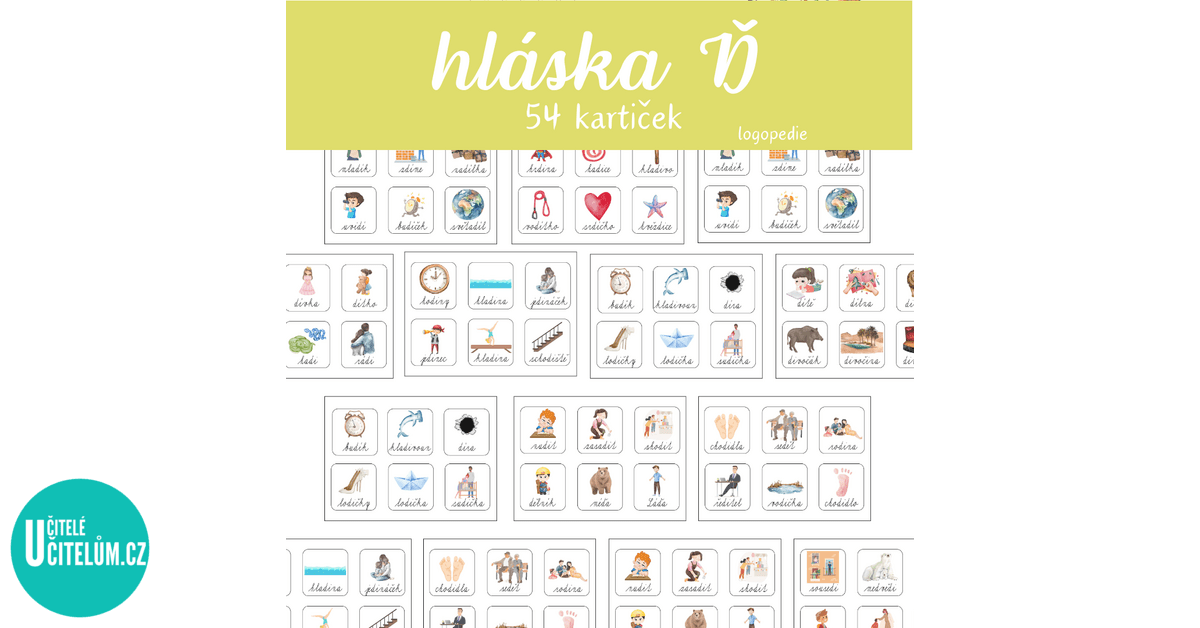 Hláska Ď - Český jazyk | UčiteléUčitelům.cz