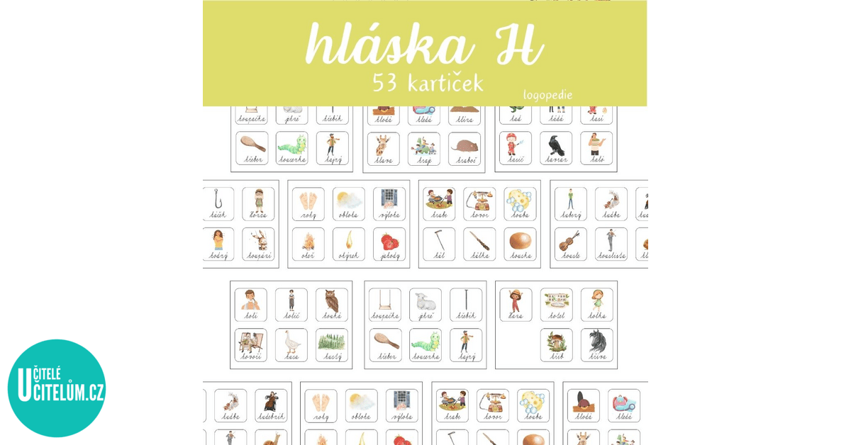 Hláska H - Logopedie | UčiteléUčitelům.cz