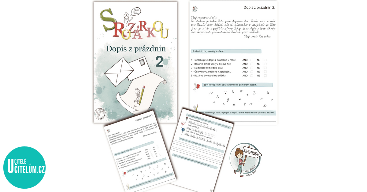 Dopis z prázdnin 2. - Český jazyk | UčiteléUčitelům.cz