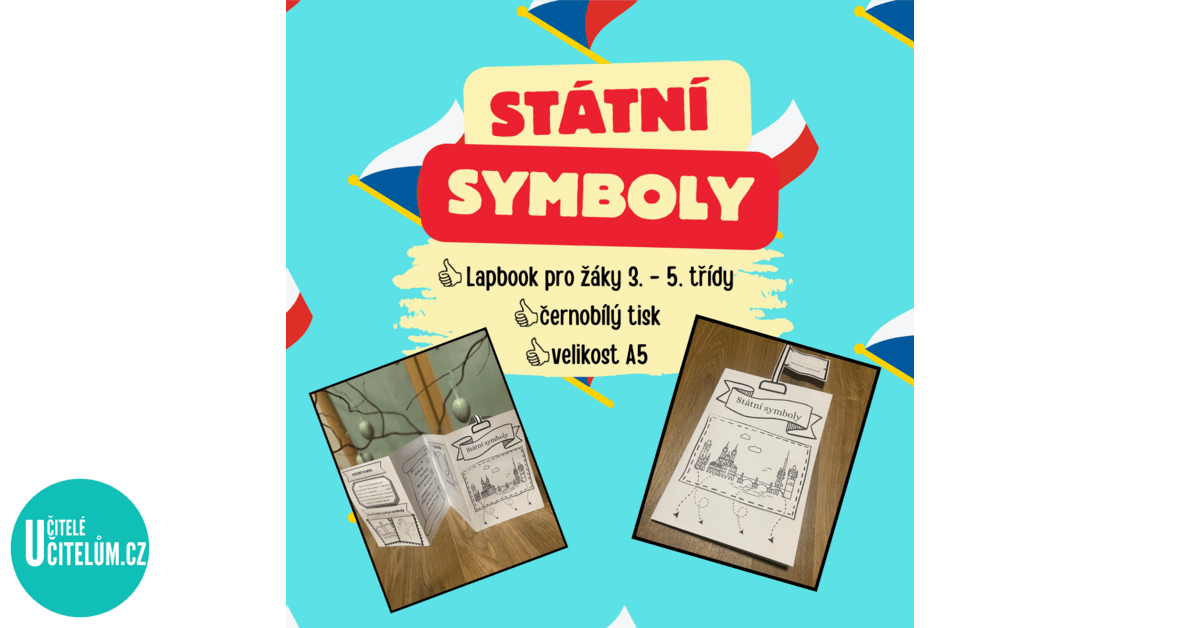 LAPBOOK - státní symboly - Vlastivěda | UčiteléUčitelům.cz