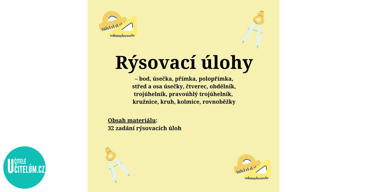 Rýsovací úlohy - Matematika - geometrie | UčiteléUčitelům.cz