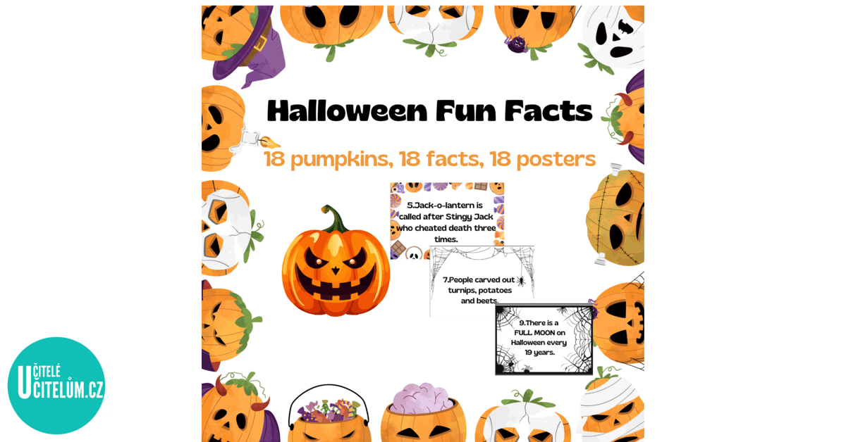 Halloween Fun Facts - Anglický jazyk | UčiteléUčitelům.cz