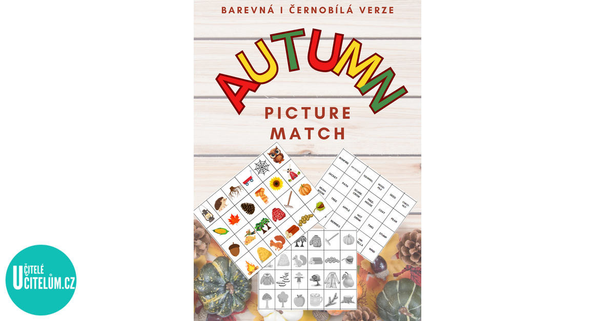 Halloween picture match - Anglický jazyk | UčiteléUčitelům.cz