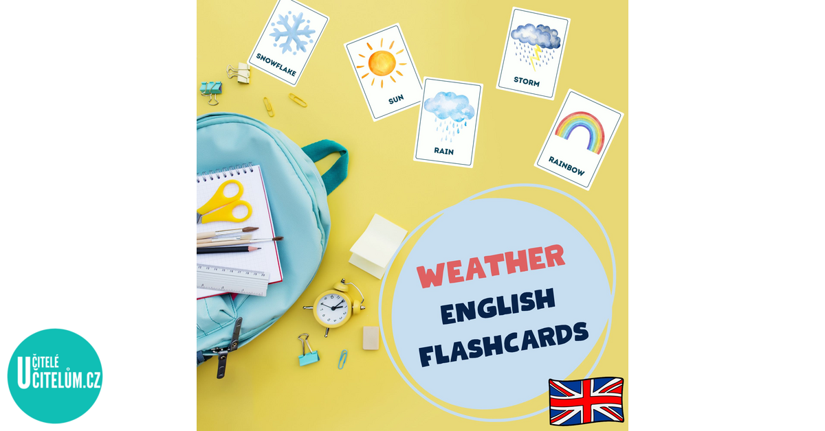 WEATHER - English flashcards | Anglické obrázkové kartičky - Anglický ...