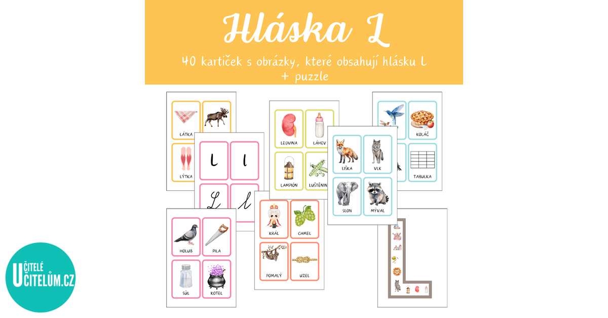 Hláska L - abeceda - Český jazyk | UčiteléUčitelům.cz
