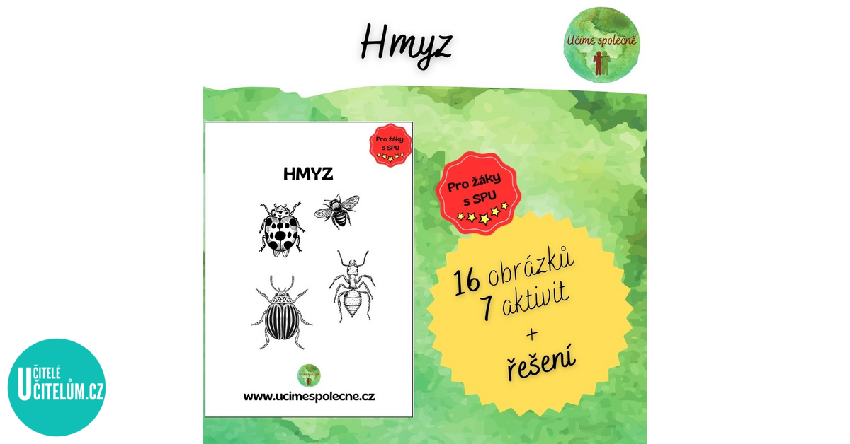 Hmyz - Přírodověda | UčiteléUčitelům.cz