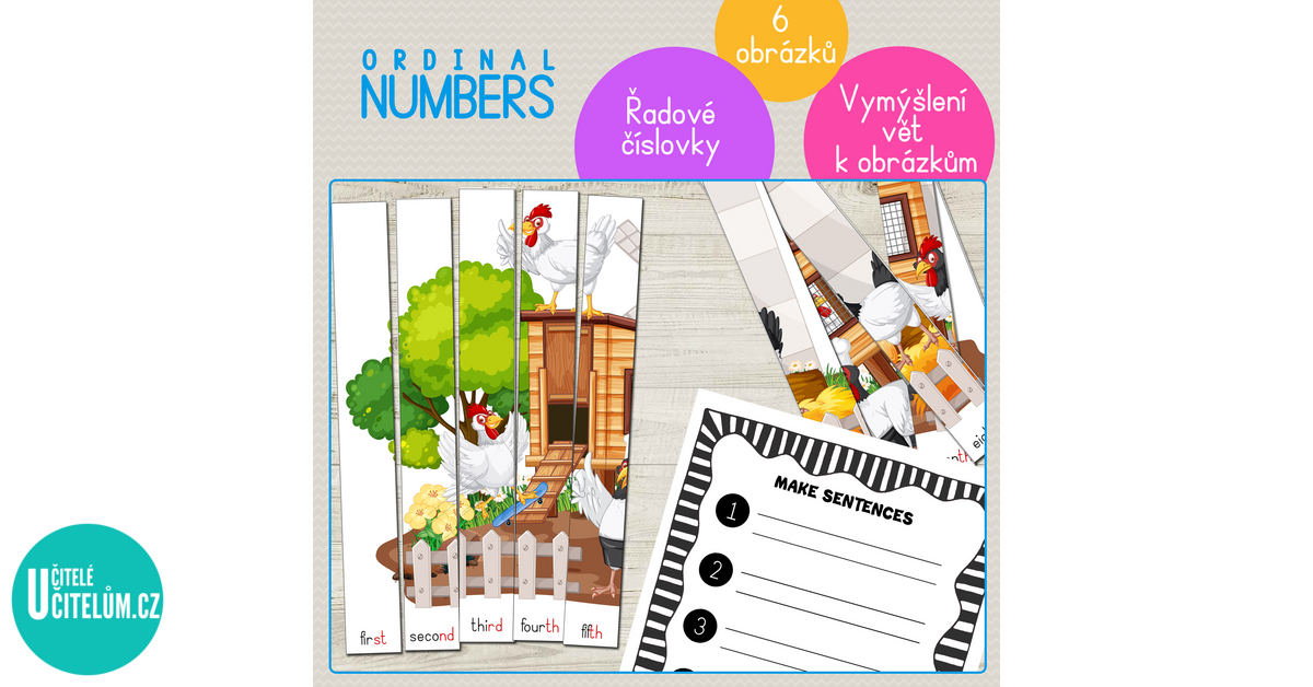 Ordinal numbers - first, second, ... - Anglický jazyk | UčiteléUčitelům.cz