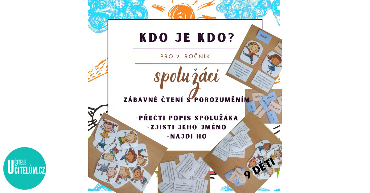Kdo je kdo? 2 - Český jazyk | UčiteléUčitelům.cz