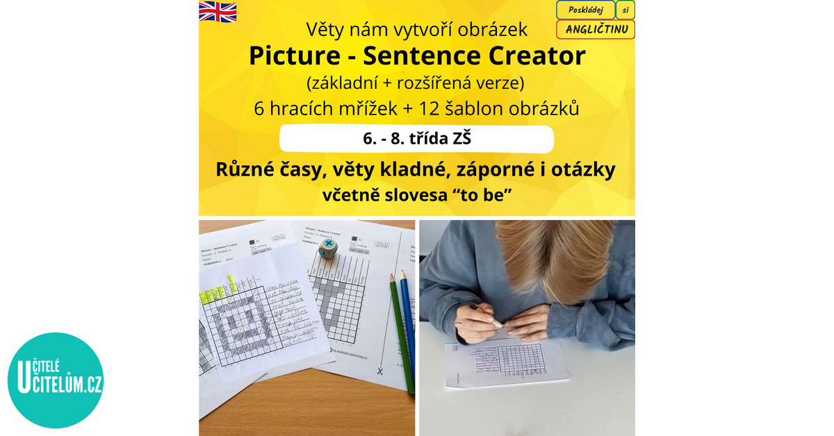Picture-Sentence Creator / z vět vznikají obrázky - procvičujeme ...