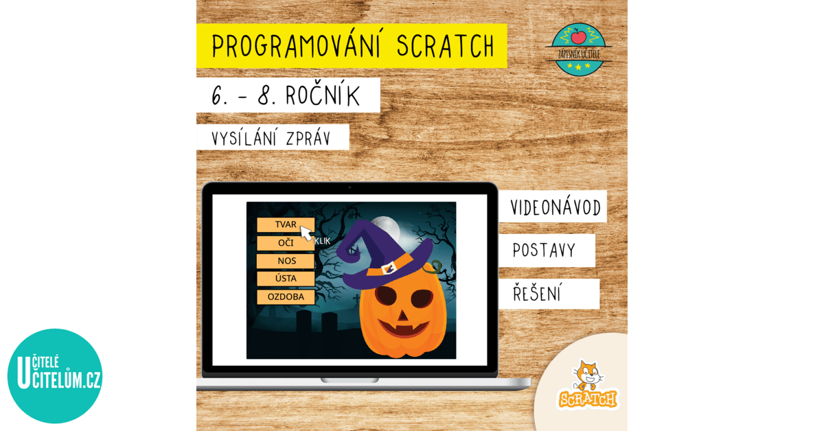 Programování ve Scratch - Halloween - Informatika | UčiteléUčitelům.cz