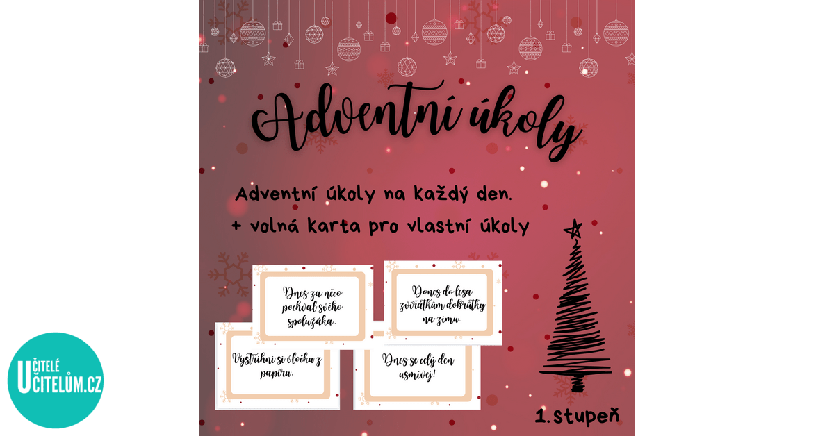 Adventní úkoly - Nezařazené k předmětu | UčiteléUčitelům.cz