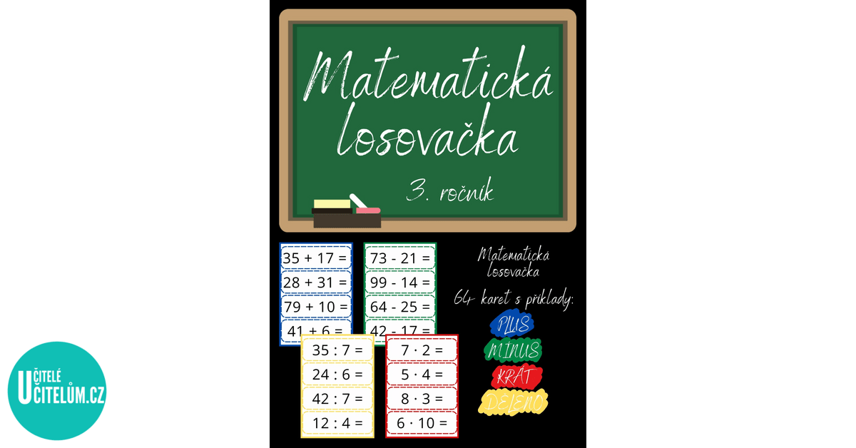 Matematická losovačka - Matematika | UčiteléUčitelům.cz