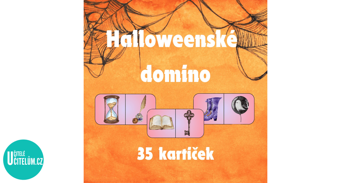Domino - Halloween - Nezařazené k předmětu | UčiteléUčitelům.cz