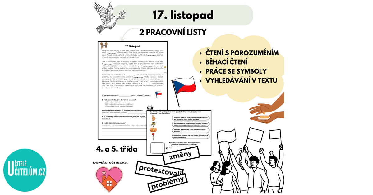 17. listopad – Den boje za svobodu a demokracii - Český jazyk ...