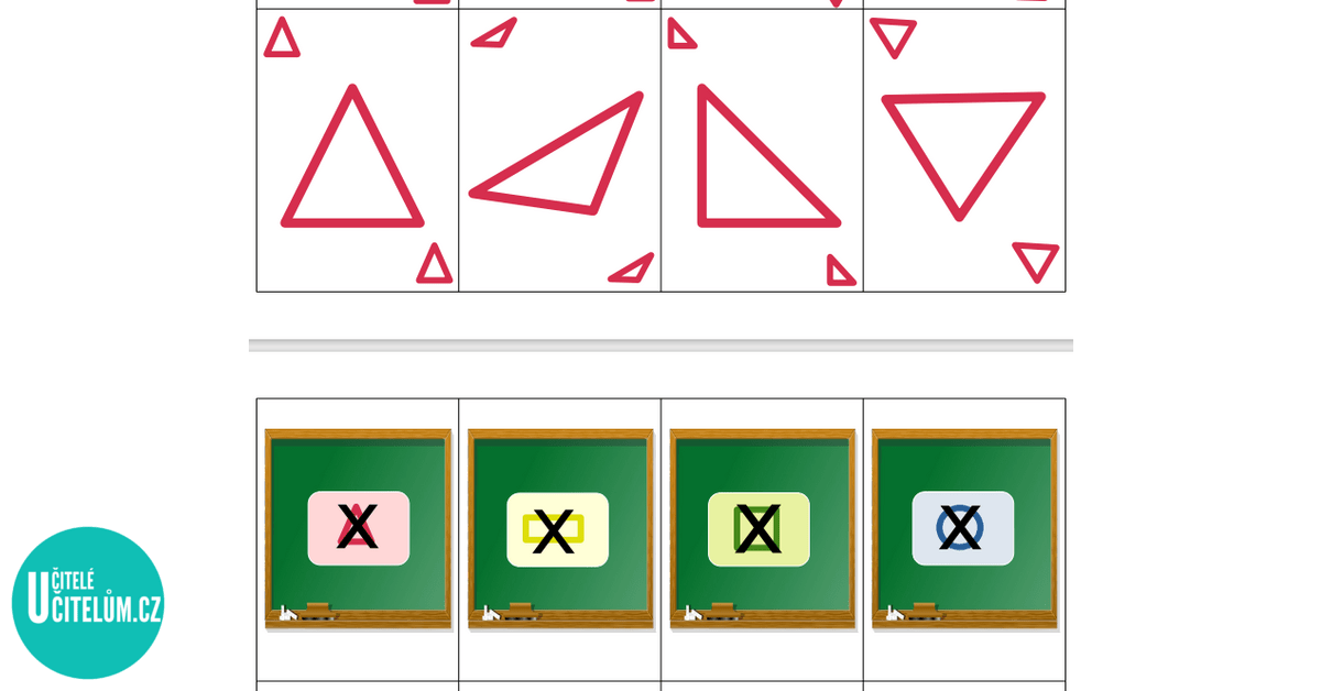 GEOMETRICKÝ MIŠMAŠ - Matematika - geometrie | UčiteléUčitelům.cz
