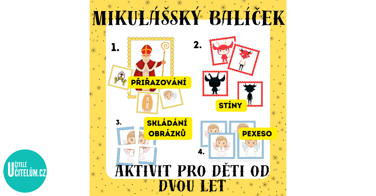Aktivity pro nejmenší - Svatý Mikuláš - Nezařazené k předmětu ...