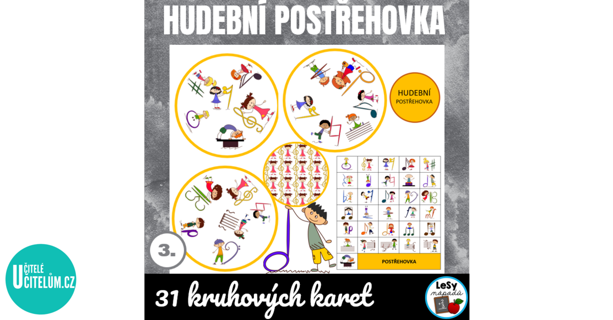 Hudební postřehovka - Hudební výchova | UčiteléUčitelům.cz