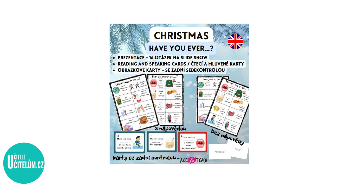 CHRISTMAS - HAVE YOU EVER? Present perfect - předpřítomný čas ...