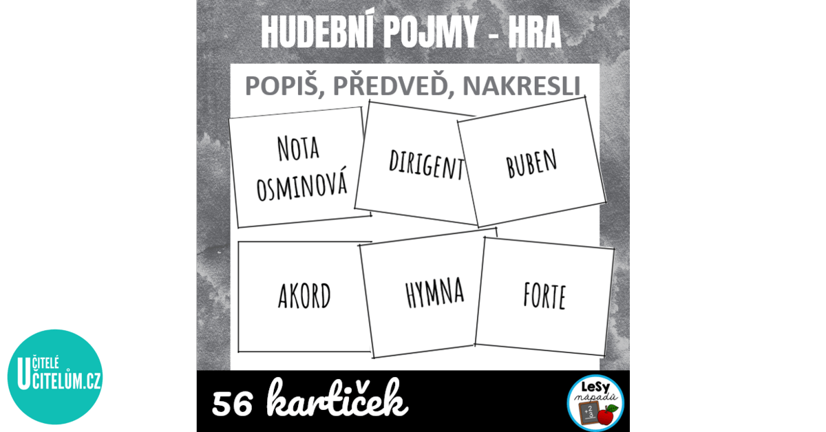 Hudební hra - předveď, popiš, nakresli - Hudební výchova ...