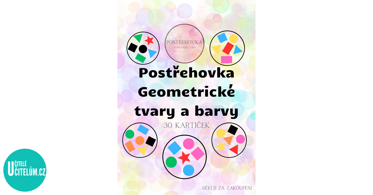 Postřehovka - geometrické tvary a barvy - Občanská výchova ...