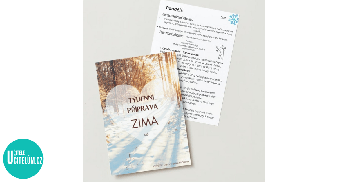 Týdenní příprava - zima (leden) - Nezařazené k předmětu ...