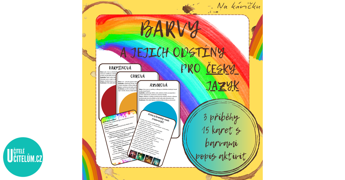 Barvy a jejich odstíny pro ČJ - Český jazyk | UčiteléUčitelům.cz
