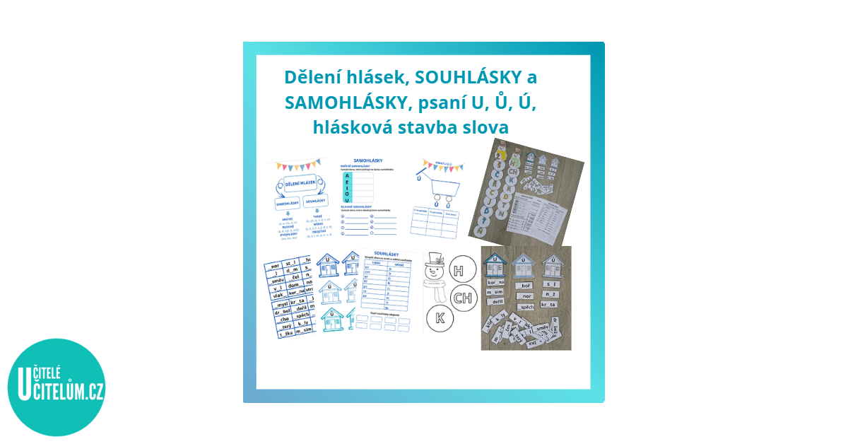 Dělení hlásek (souhlásky a samohlásky) shrnutí učiva 2. roč. - Český ...