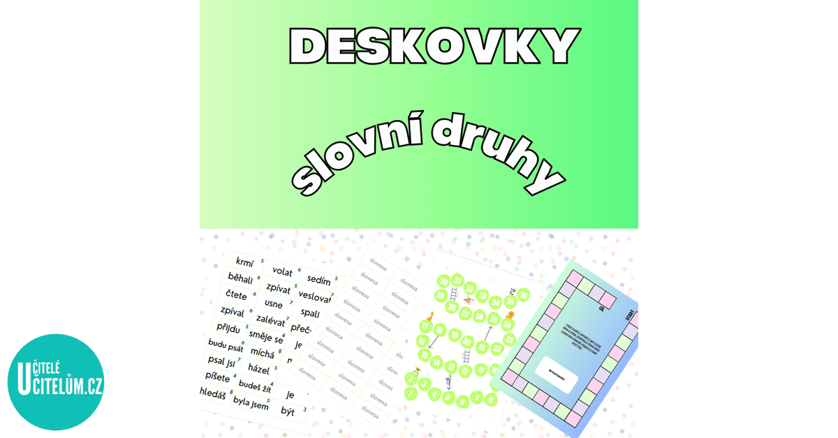 Deskovky - Slovní druhy - Český jazyk - gramatika | UčiteléUčitelům.cz
