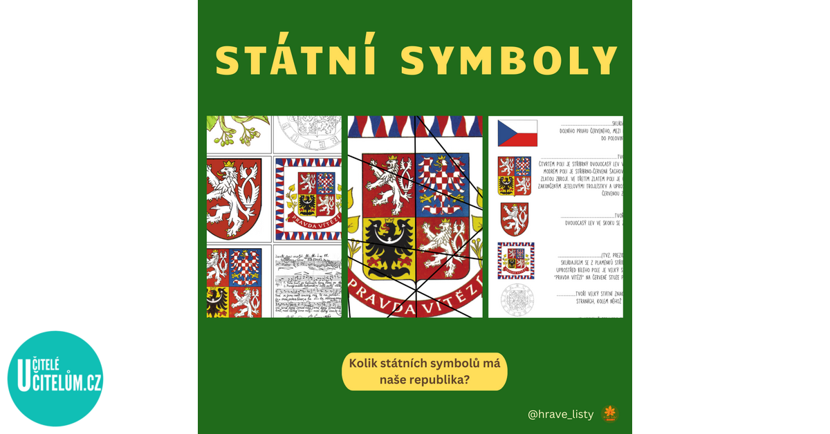 Státní symboly - Občanská výchova | UčiteléUčitelům.cz