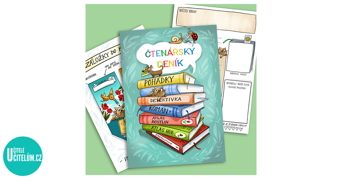 Čtenářský deník - pracovní listy - Český jazyk | UčiteléUčitelům.cz
