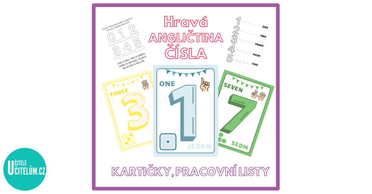 Hravá angličtina: tematický celek čísla - Anglický jazyk ...