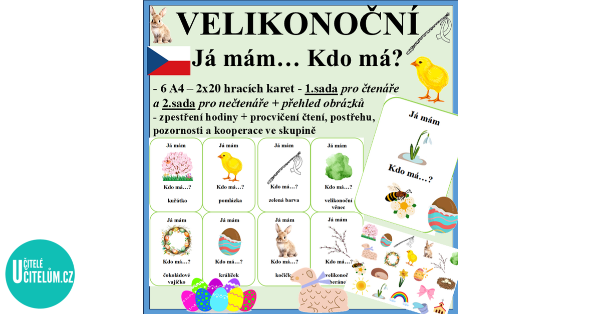 ČESKÉ VELIKONOCE - Český jazyk | UčiteléUčitelům.cz