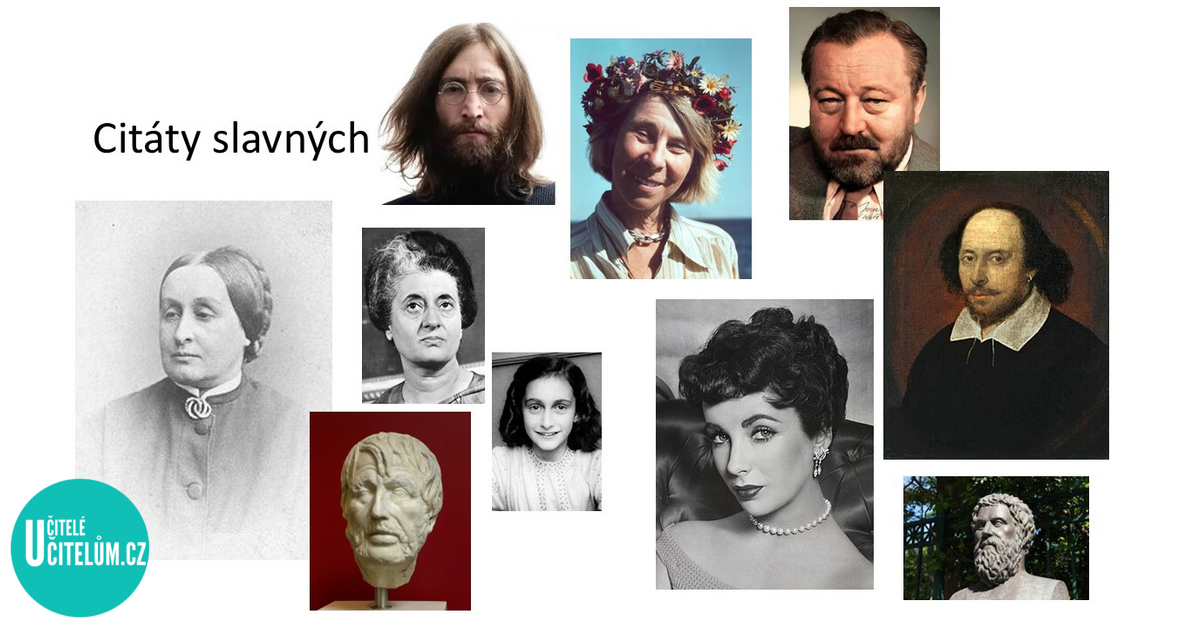 Český jazyk 9. ročník - citáty - Český jazyk - literatura ...