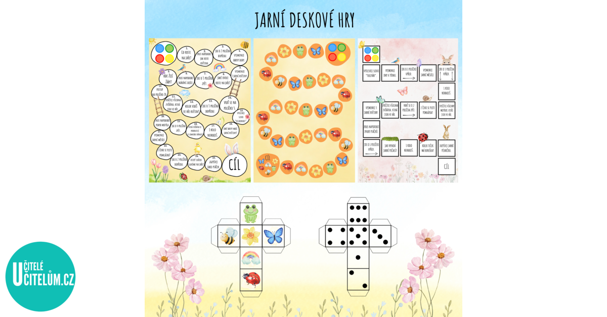 Jarní deskové hry - Prvouka | UčiteléUčitelům.cz