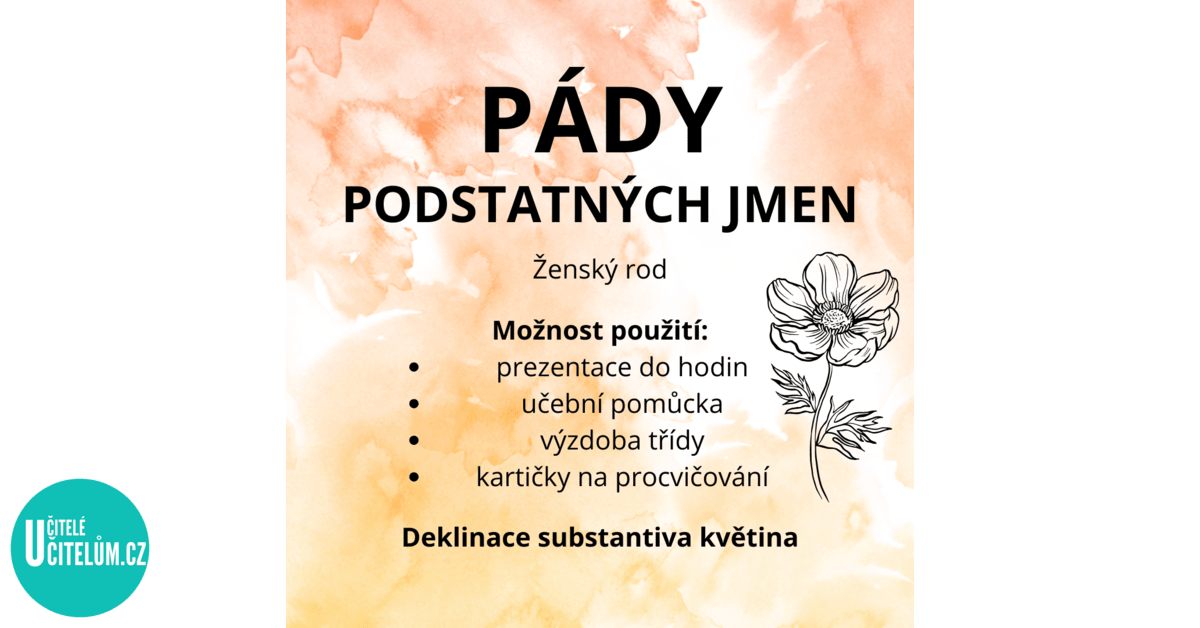 PÁDY - Český jazyk | UčiteléUčitelům.cz
