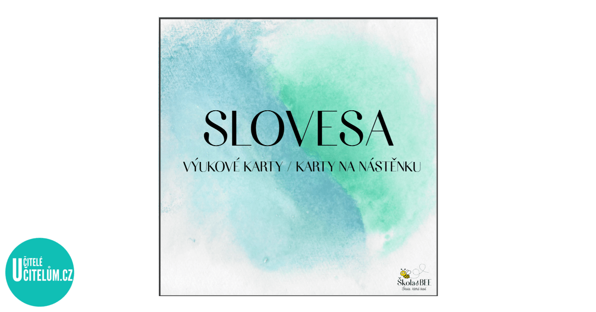 Slovesa - přehled - Český jazyk | UčiteléUčitelům.cz