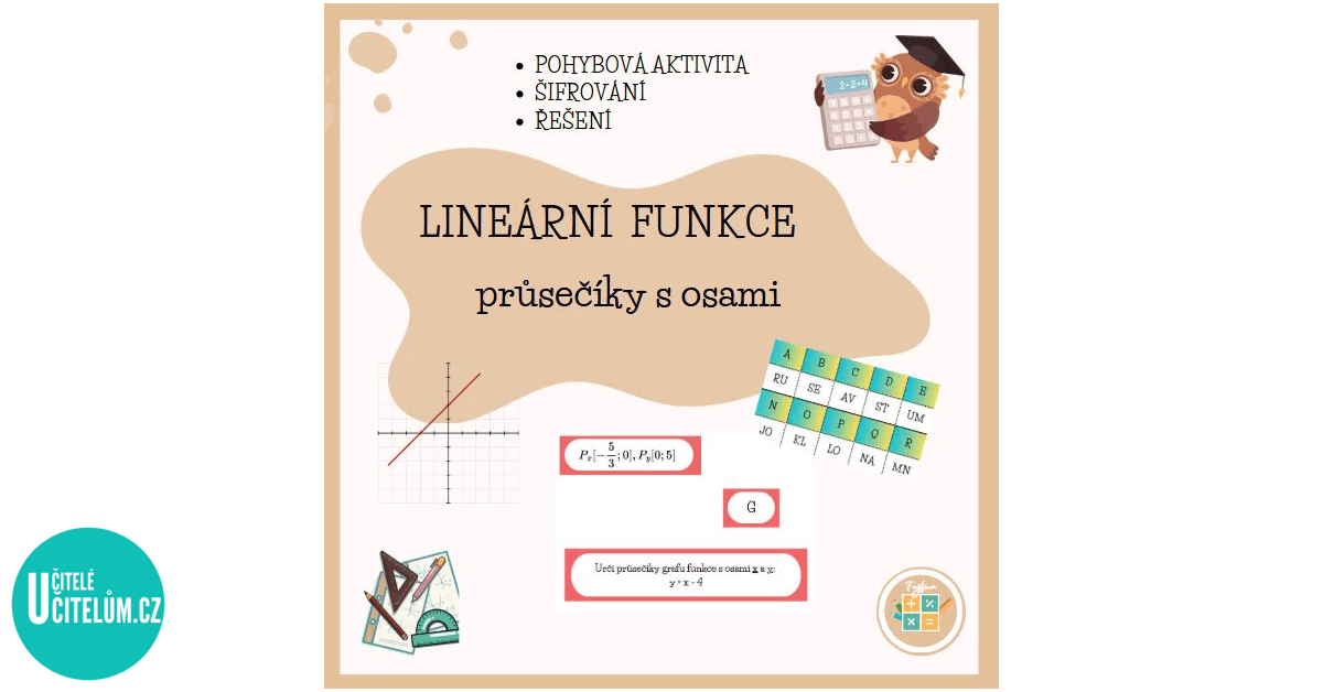 Lineární funkce - Matematika | UčiteléUčitelům.cz