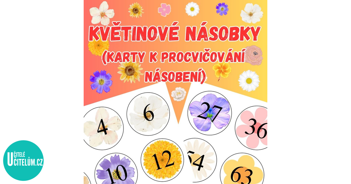 Květinové násobky - Matematika | UčiteléUčitelům.cz