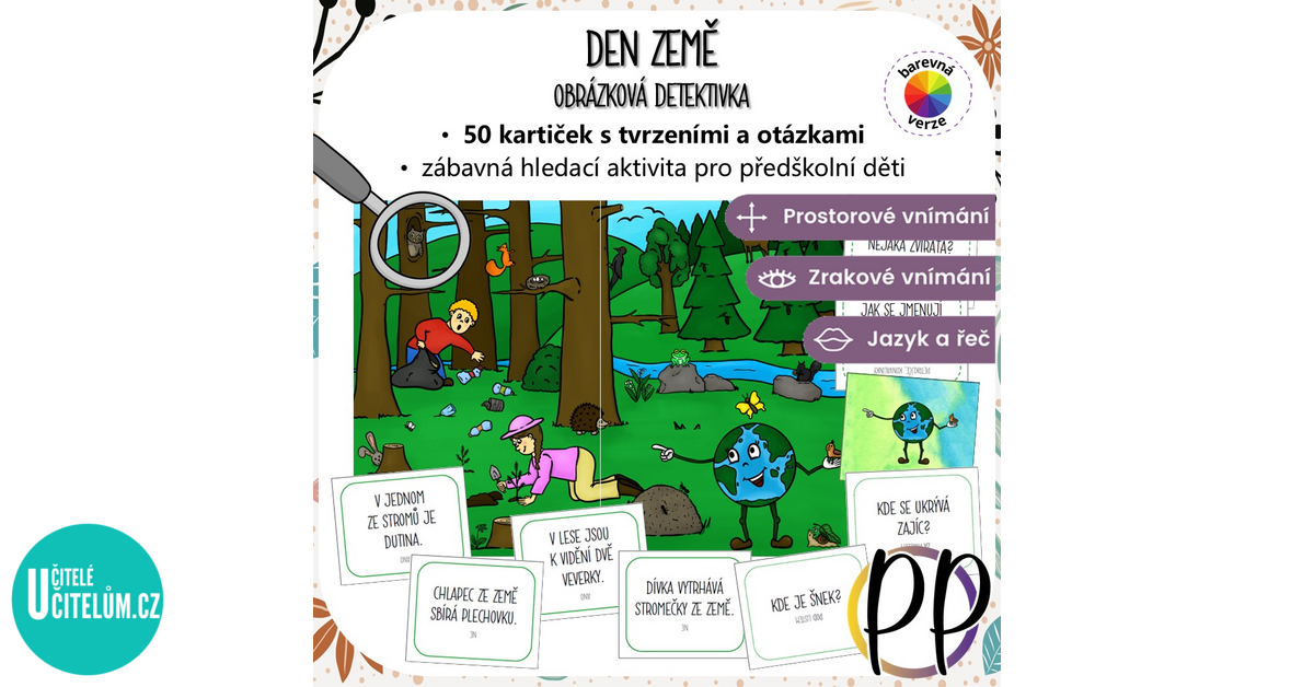 Den Země - obrázková detektivka - Přírodověda | UčiteléUčitelům.cz