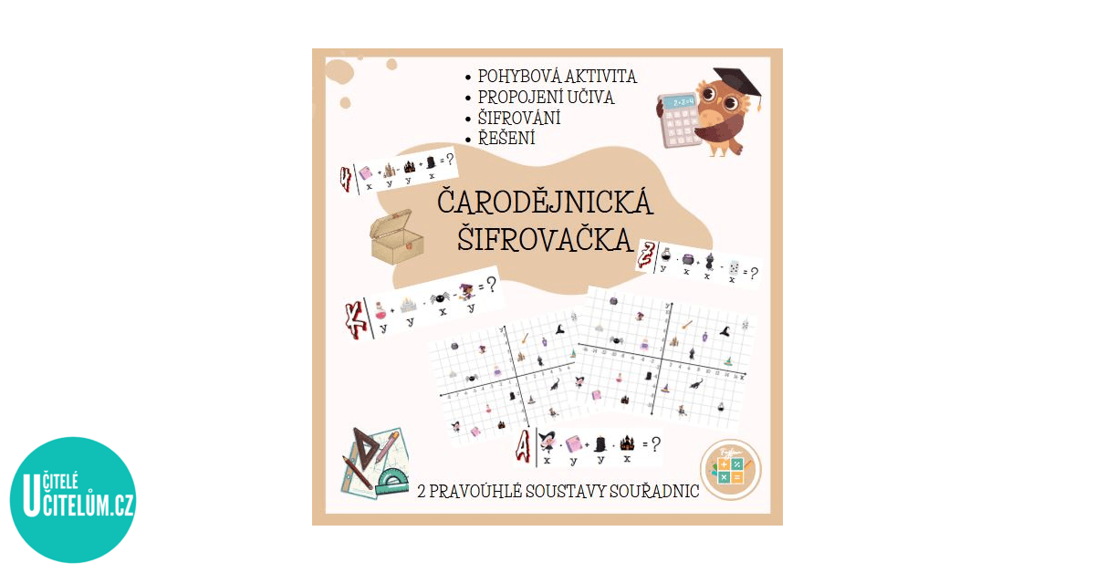 VÝPOČTY S CELÝMI ČÍSLY - PRAVOÚHLÁ SOUSTAVA SOUŘADNIC - ŠIFROVAČKA ...