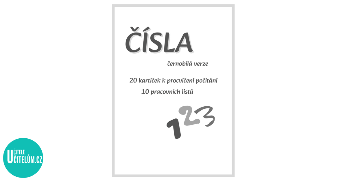 Čísla - aktivity pro děti - Matematika | UčiteléUčitelům.cz