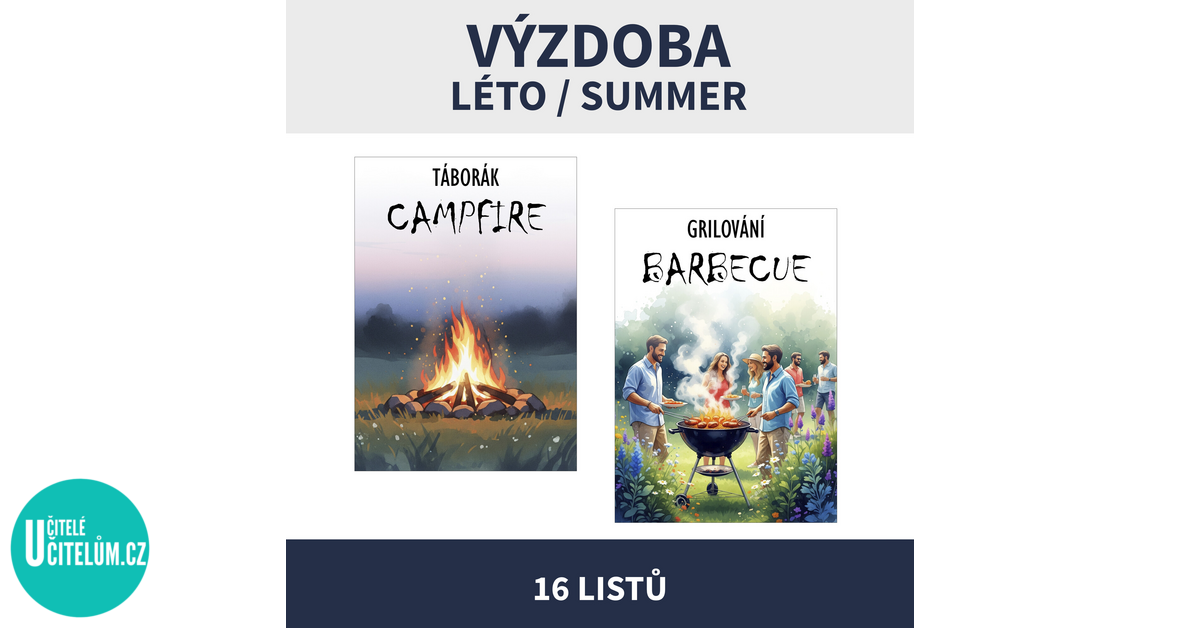 VÝZDOBA TŘÍDY - LÉTO, SUMMER - Nezařazené k předmětu | UčiteléUčitelům.cz
