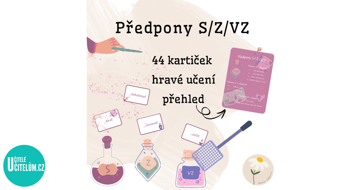 Psaní předpon S, Z a VZ - Český jazyk - gramatika | UčiteléUčitelům.cz